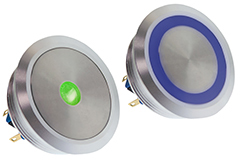 Interrupteurs antivandalisme série PV10 - E-Switch | DigiKey